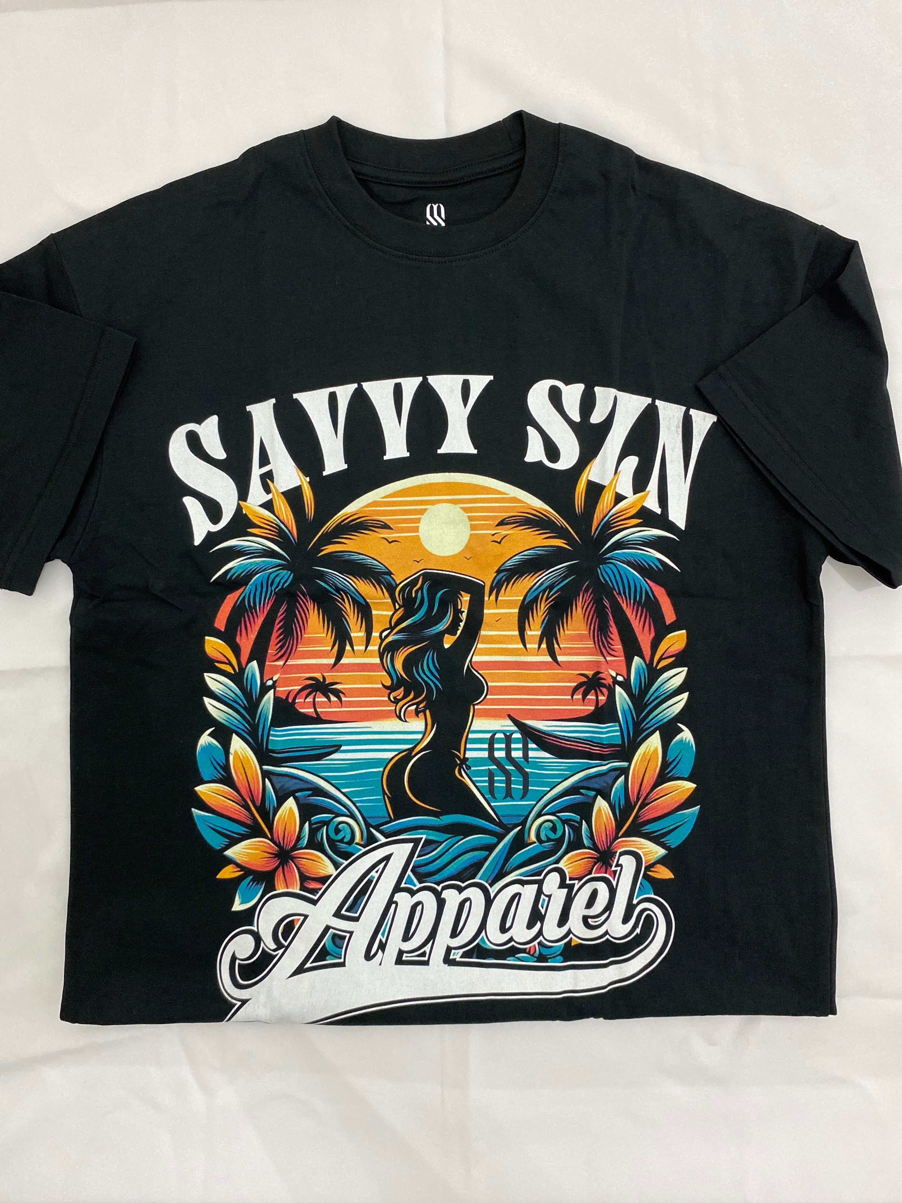 Savvy “Tropic Lady” Graphic Tees – Savvy Szn Apparel